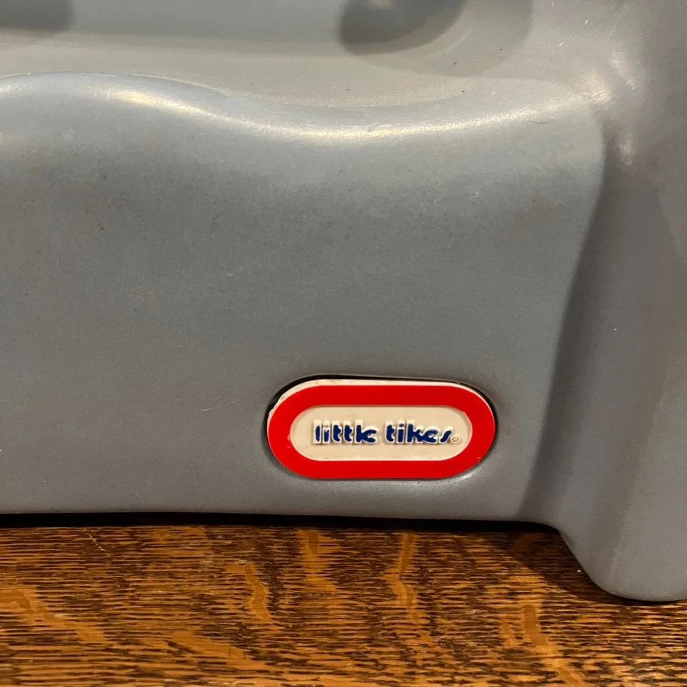 Little Tikes | Other | Little Tikes Toddler Booster Seat Blue Gray ...